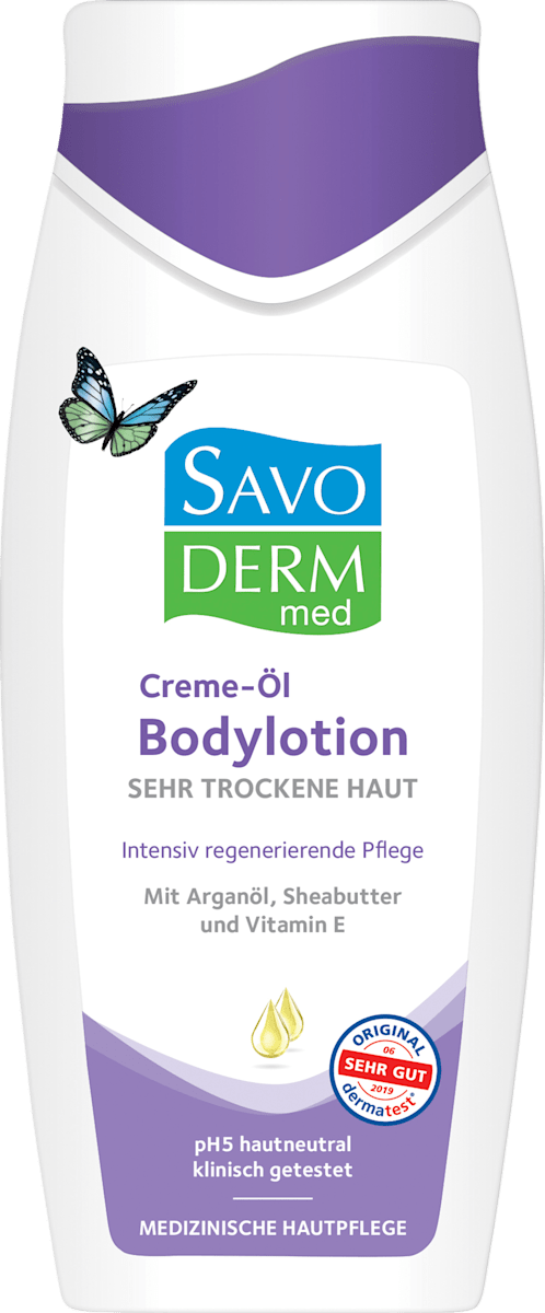Savoderm med Bodylotion Creme-Öl, 400 ml | dm.at
