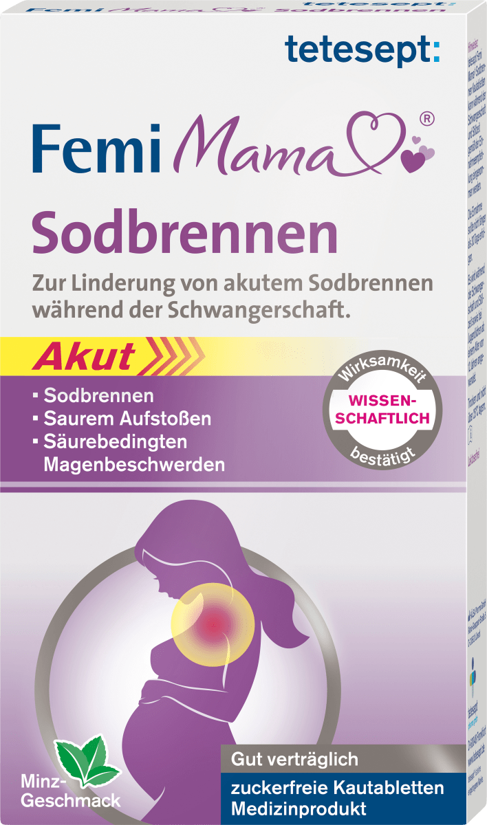 Tabletten Gegen Sodbrennen Dm Sodbrennen Medikamente Femi Mama®