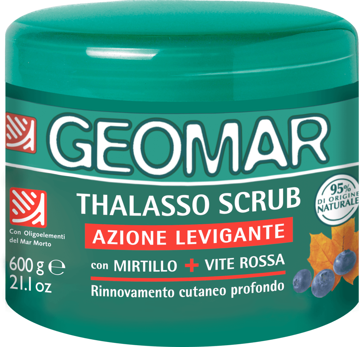 GEOMAR Thalasso Scrub Levigante, 600 g | dm Italia