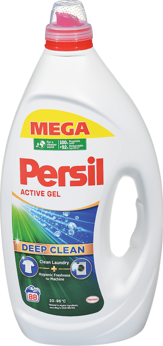 Persil Tekoči detergent za pranje perila Active Gel MEGA, 88 pranj | dm.si
