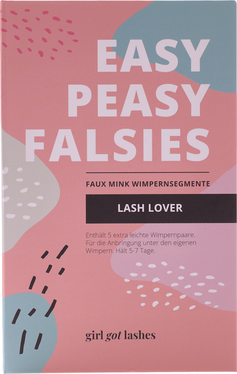 GirlGotLashes Künstliche Wimpern Set Lash Lover (5 Paar), 10 St | dm.at