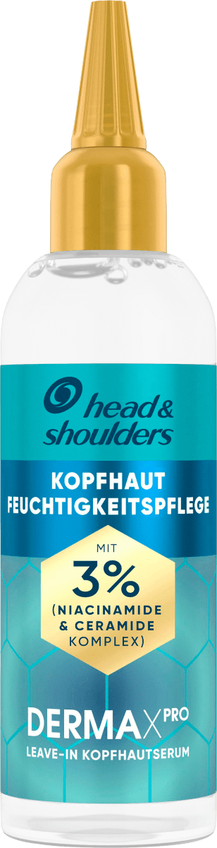head&shoulders Leave-In Serum Derma x Pro Kopfhaut-Feuchtigkeitspflege ...