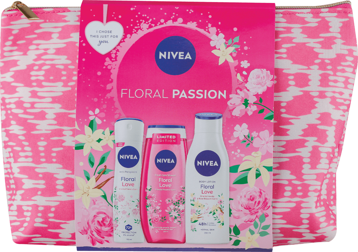NIVEA FLORAL PASSION letnja torbica poklon set, 1 kom | dm.rs