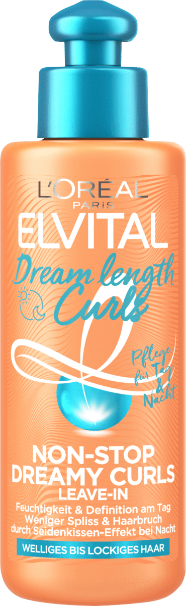 L'ORÉAL PARiS ELVITAL Dream length Curls Non-Stop Dreamy Curls Leave-In ...