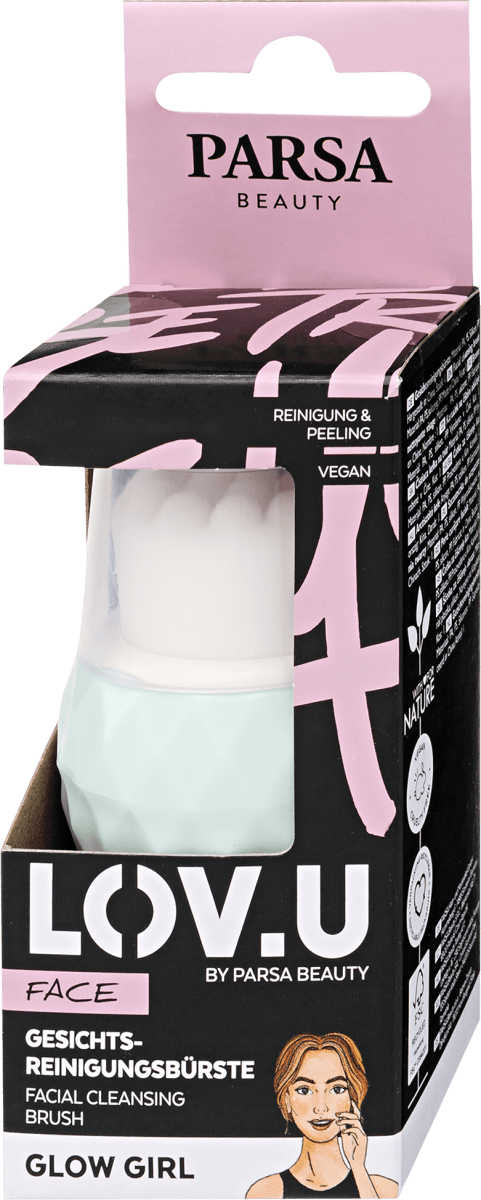 PARSA BEAUTY Mini duo arctisztító kefe, 1 db | dm.hu