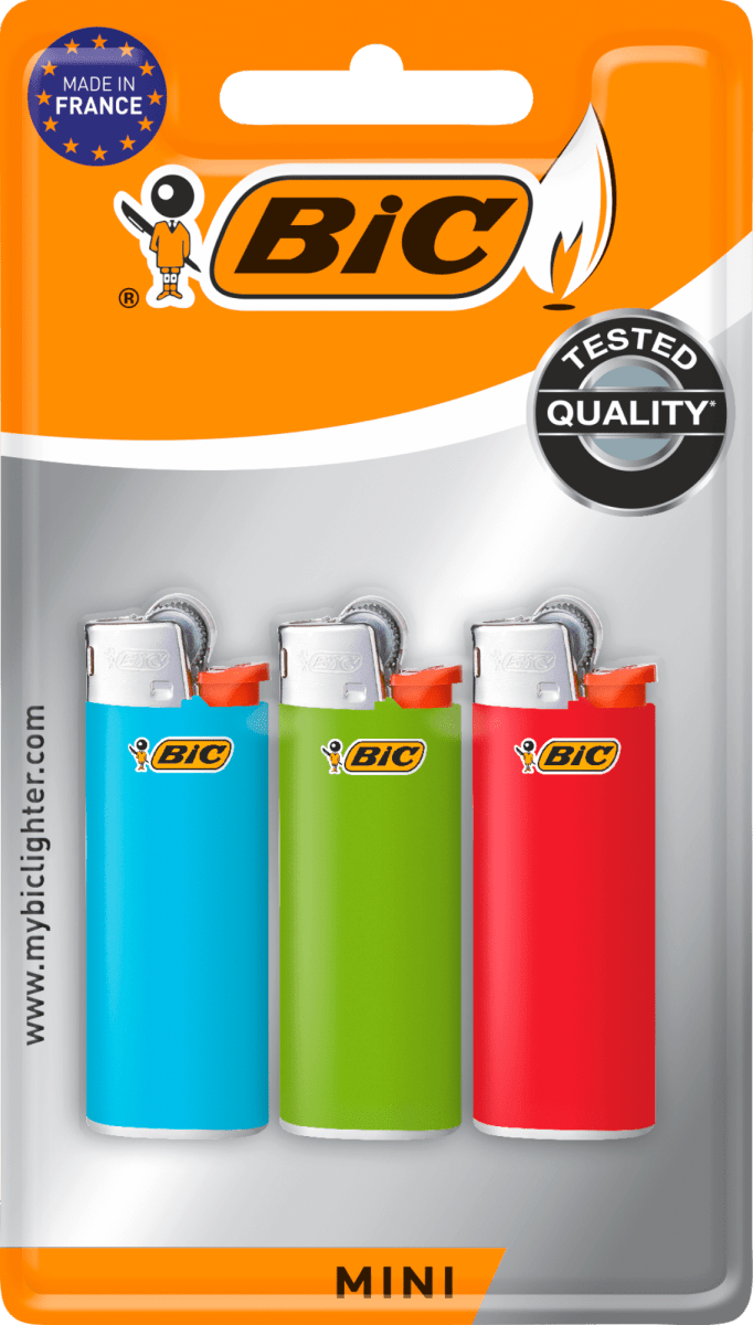 BIC Brichete mini, 3 buc cumpără întotdeauna ieftin pe online | dm.ro