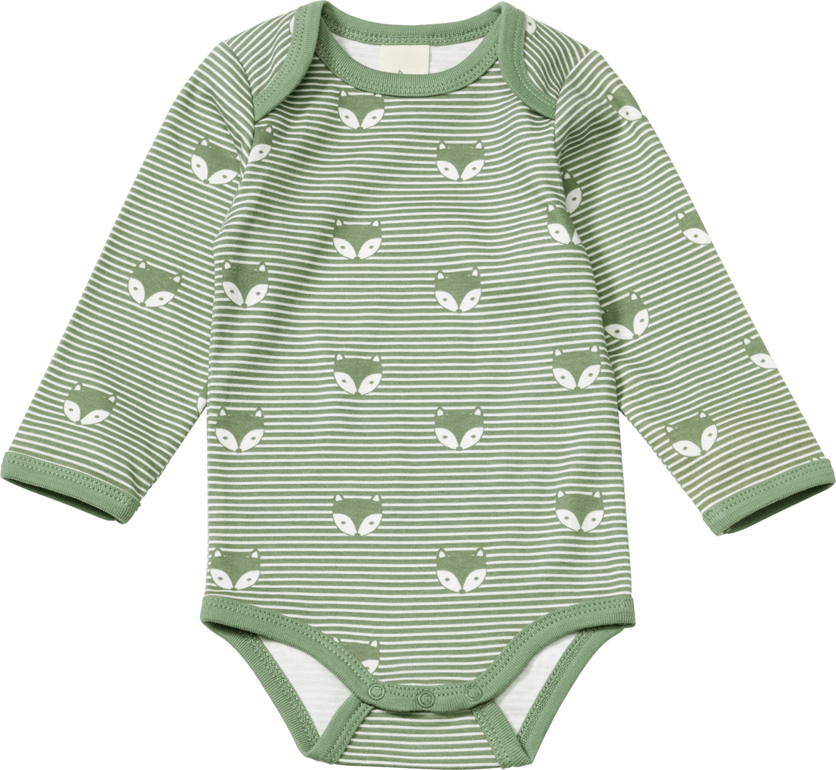 ALANA Body Langarm mit Fuchs-Muster, grün, Gr. 86/92, 1 St dauerhaft ...