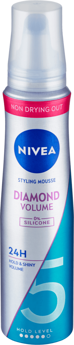 NIVEA Penové tužidlo Diamond Volume, 150 ml | mojadm.sk