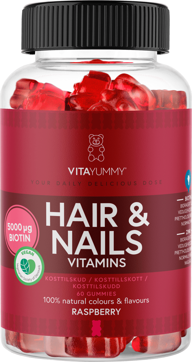 VITAYUMMY Vitamini Hair&Nails – malina, 60 kom. | dm.hr