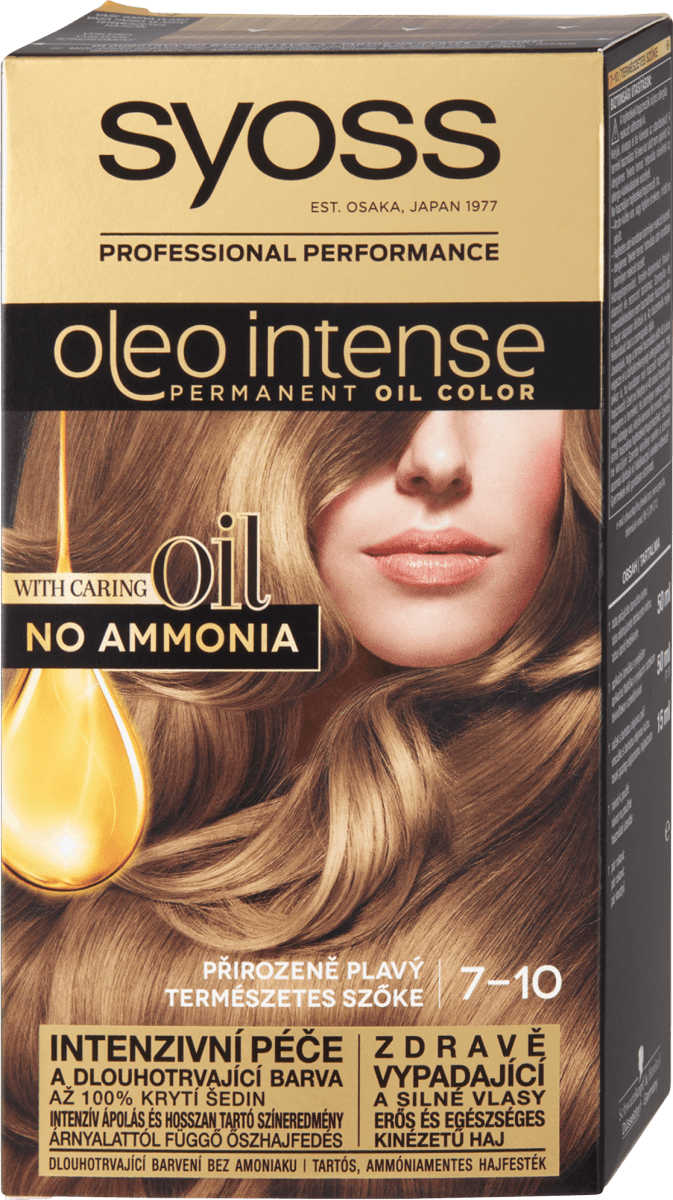 syoss Oleo Intense Boja za kosu - 7-10 prirodno plava, 1 kom | dm.rs