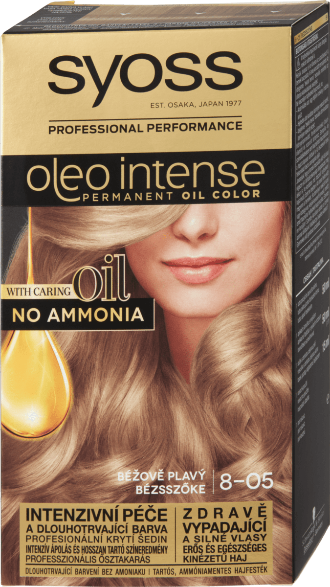 syoss Oleo Intense Boja za kosu - 8-05 bež plava, 1 kom | dm.rs