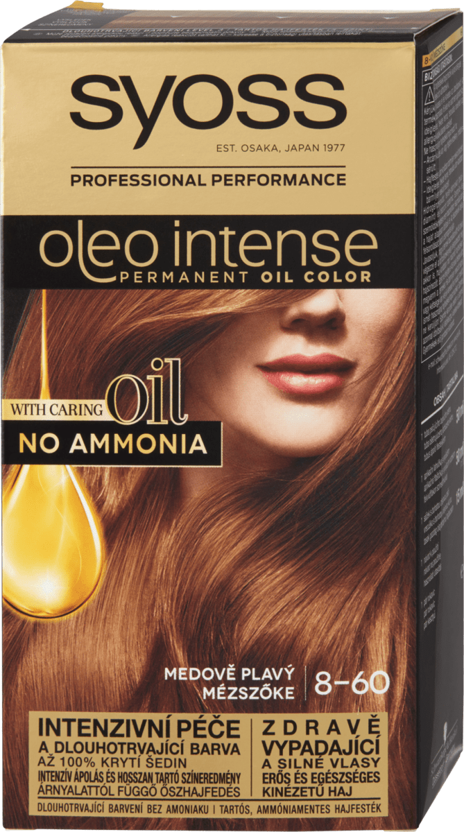 syoss Oleo Intense Boja za kosu – 8-60 med plava, 1 kom | dm.rs
