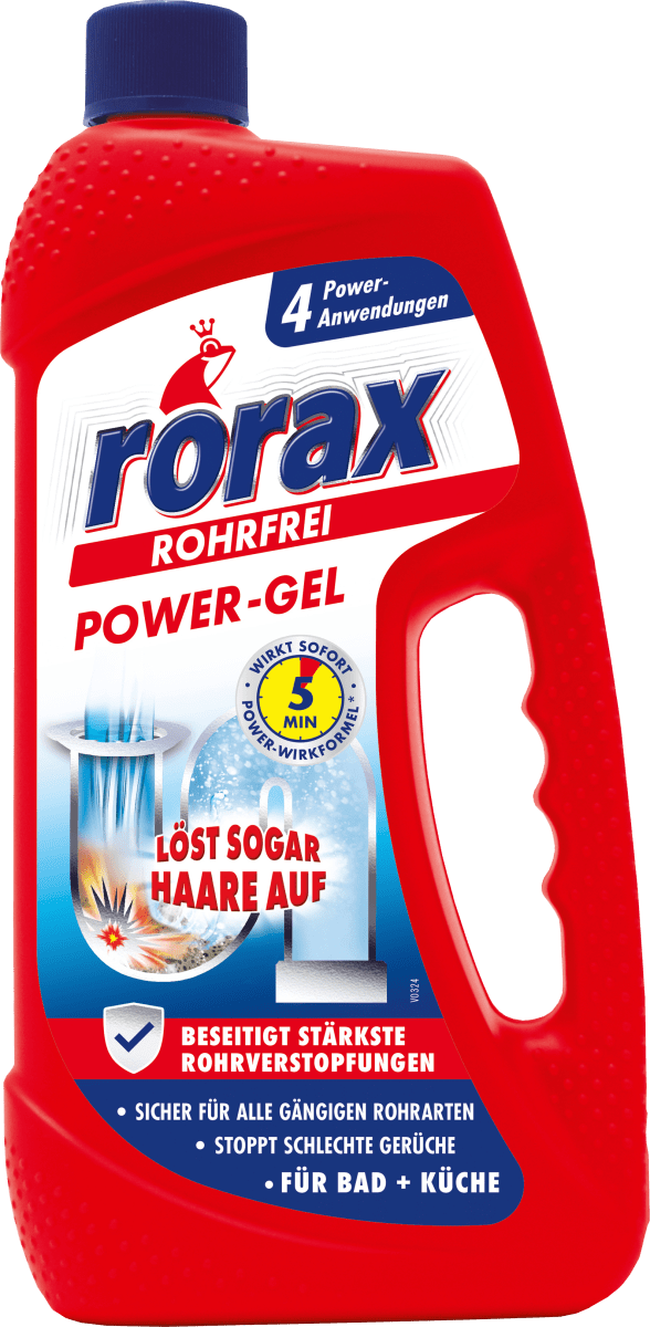 rorax Rohrreiniger Power-Gel, 1 l dauerhaft günstig online kaufen | dm.de