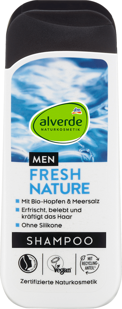 alverde MEN Shampoo MEN Fresh Nature, 200 ml dauerhaft günstig online ...