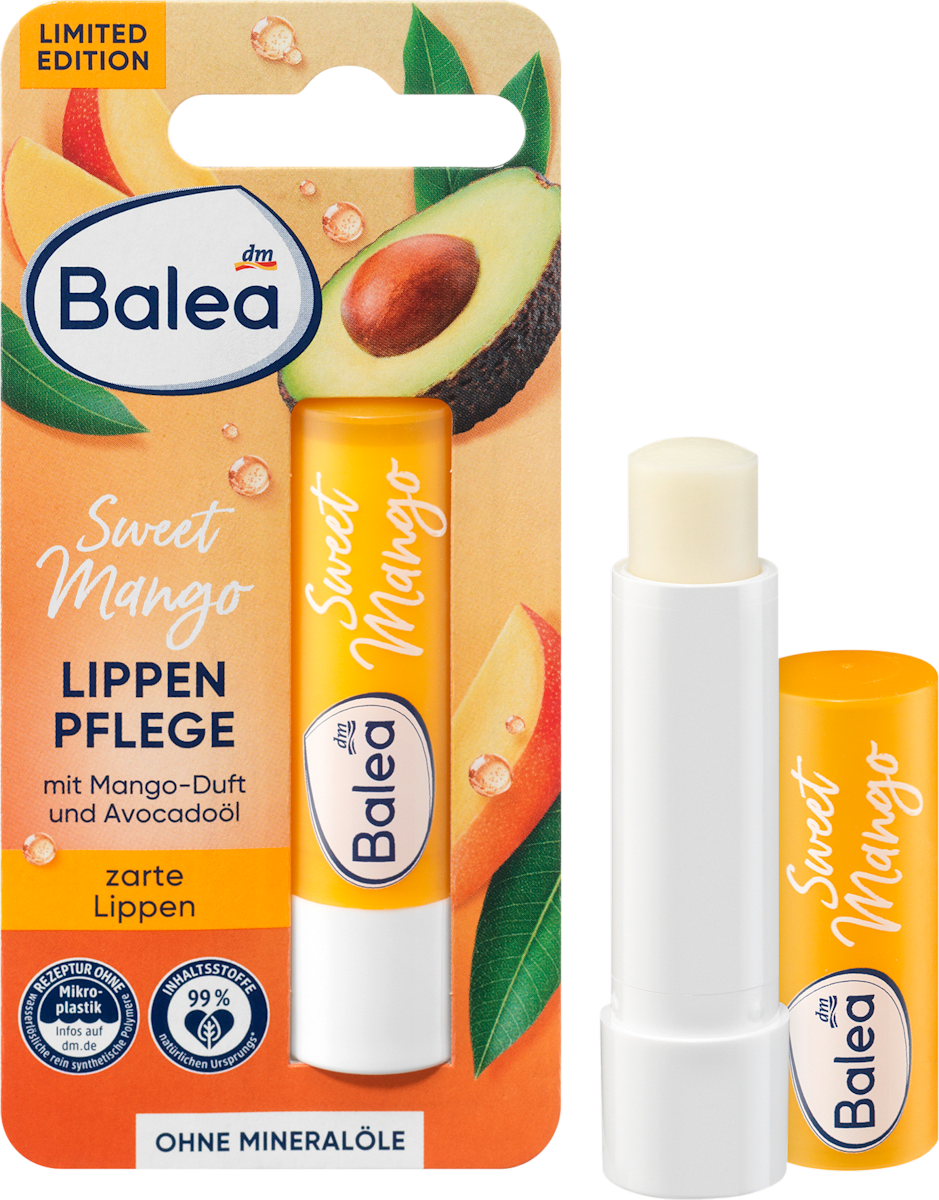 Balea Lippenpflege Sweet Mango, 4,8 g | dm.at