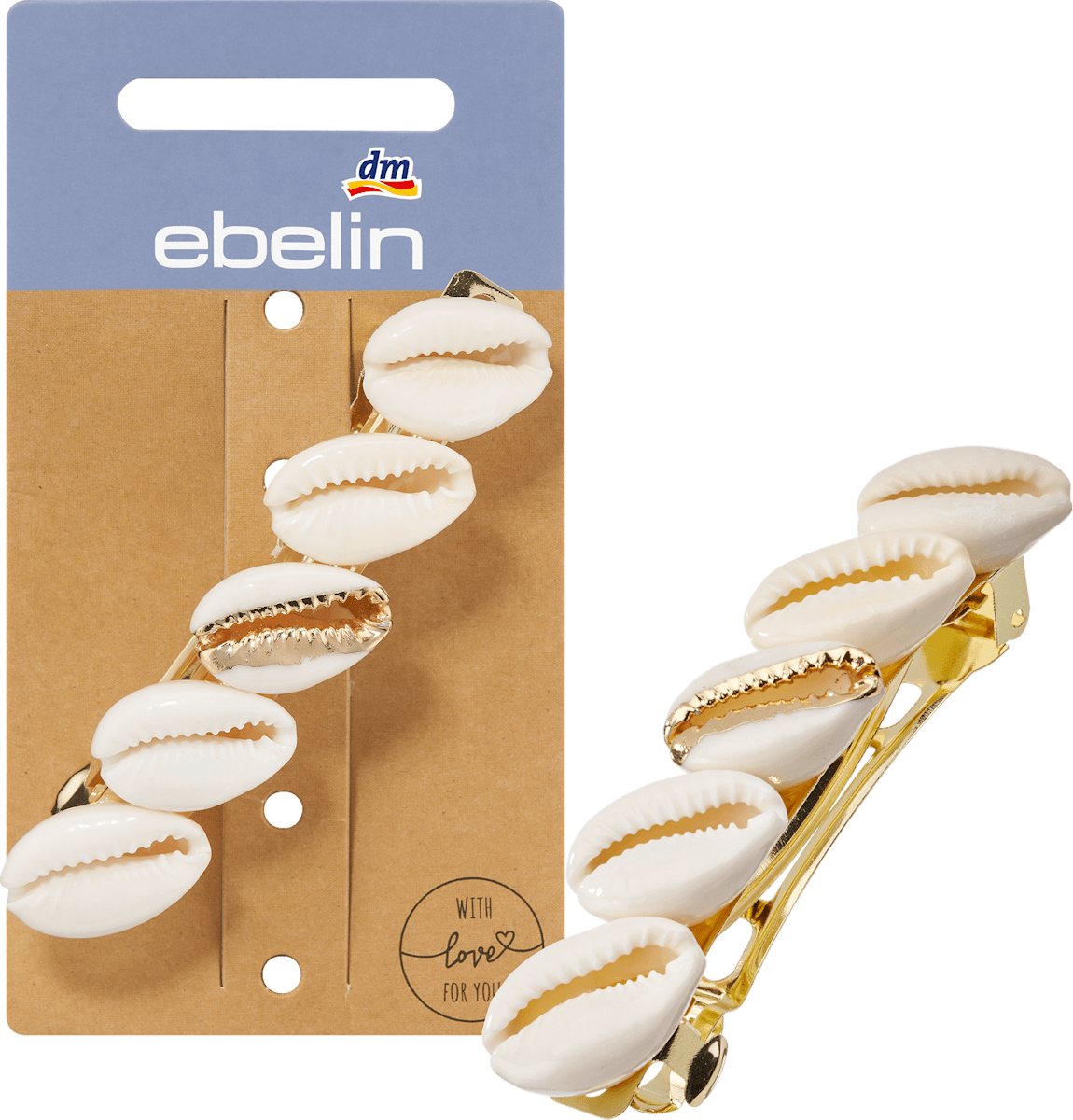 ebelin Patentspange mit Muscheln, 1 St dauerhaft günstig online kaufen ...