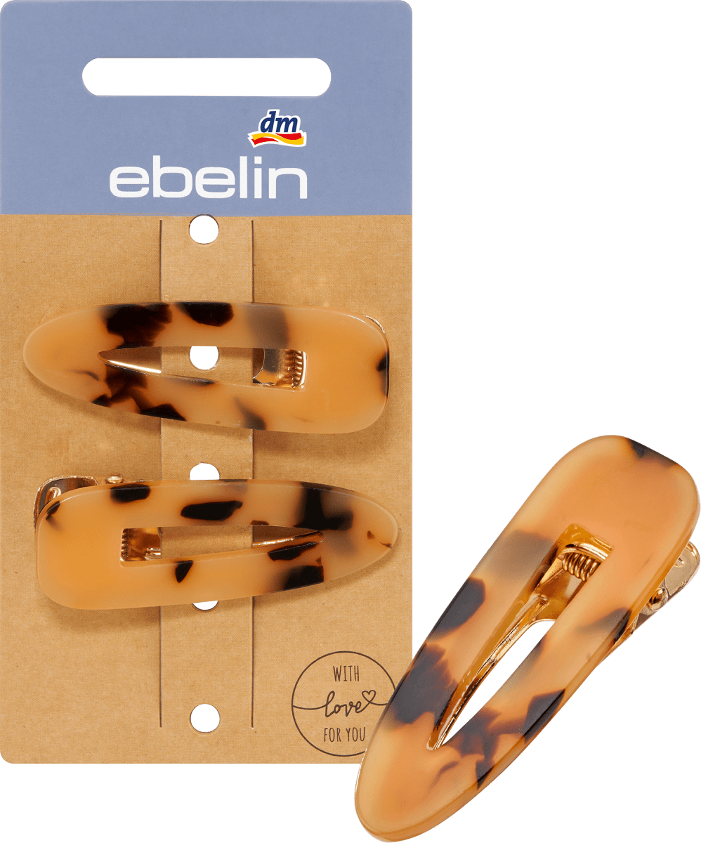 ebelin Haarclips braun, 2 St dauerhaft günstig online kaufen | dm.de