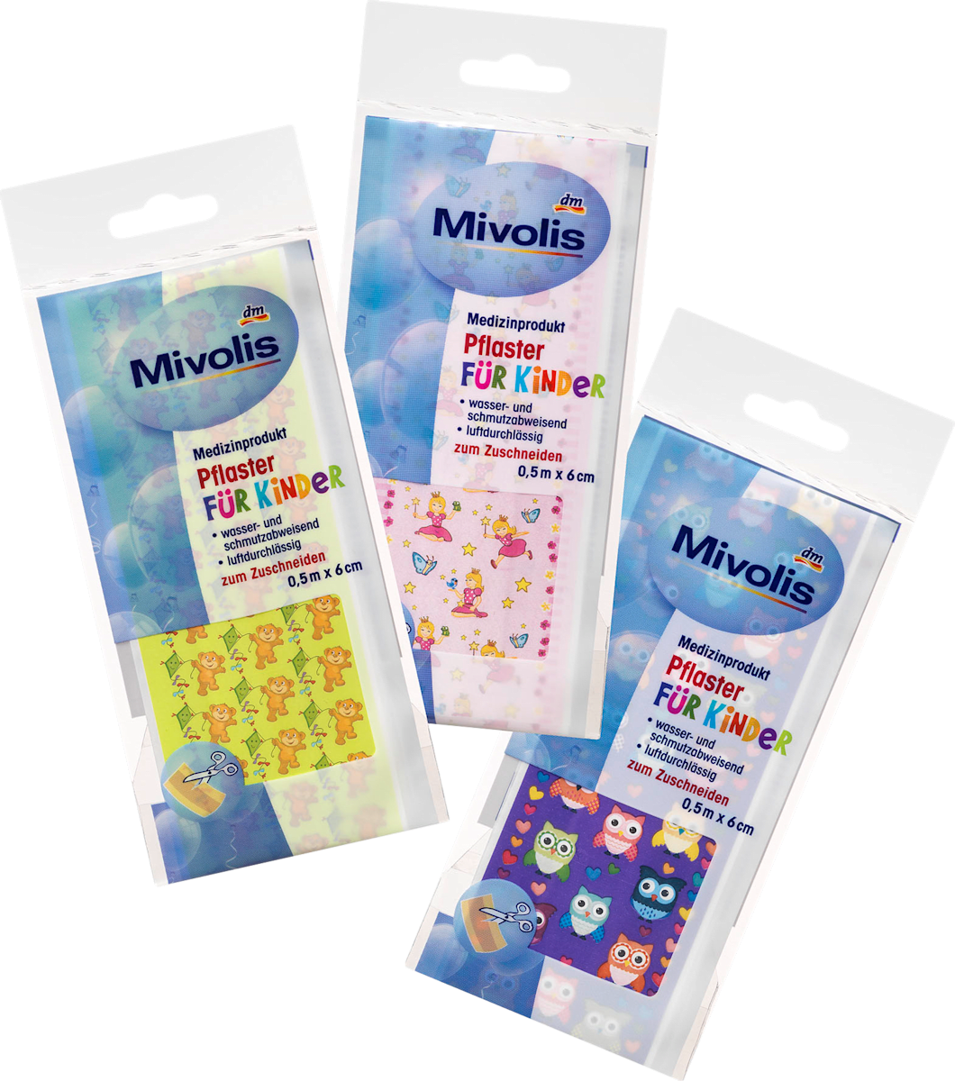 Mivolis Plaster dla dzieci, 0,5 m kupuj w zawsze korzystnych cenach | dm.pl