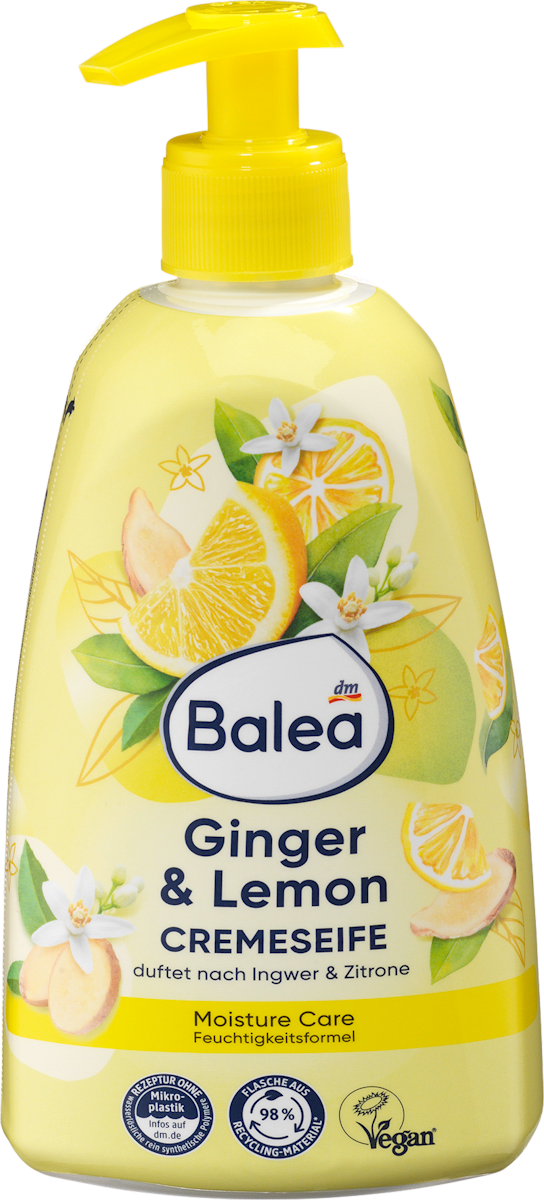 Balea Flüssigseife Ginger & Lemon, 500 ml dauerhaft günstig online ...