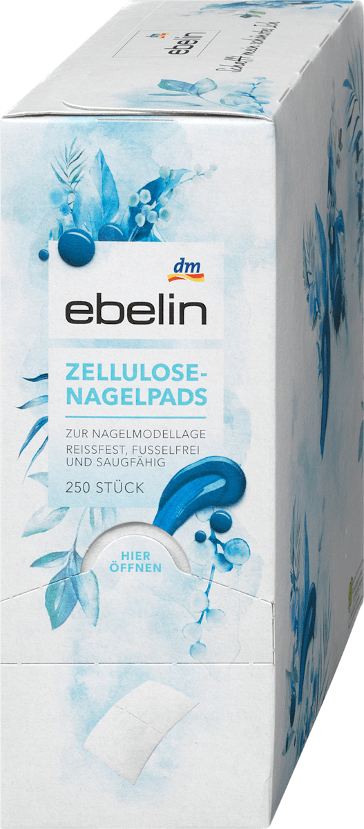 ebelin Tampóny na nechty z celulózy, 250 ks | mojadm.sk