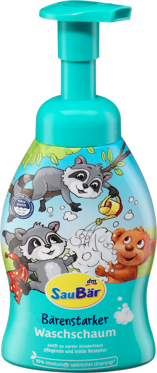 SauBär Otroška pena za umivanje rok in obraza, 250 ml | dm.si