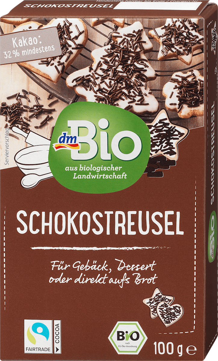 dmBio Schokolade Streusel, 100 g | dm.at