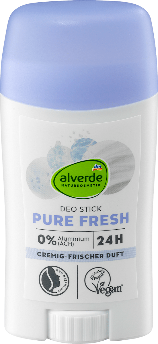 alverde NATURKOSMETIK Tuhý dezodorant Pure Fresh, 50 ml | mojadm.sk