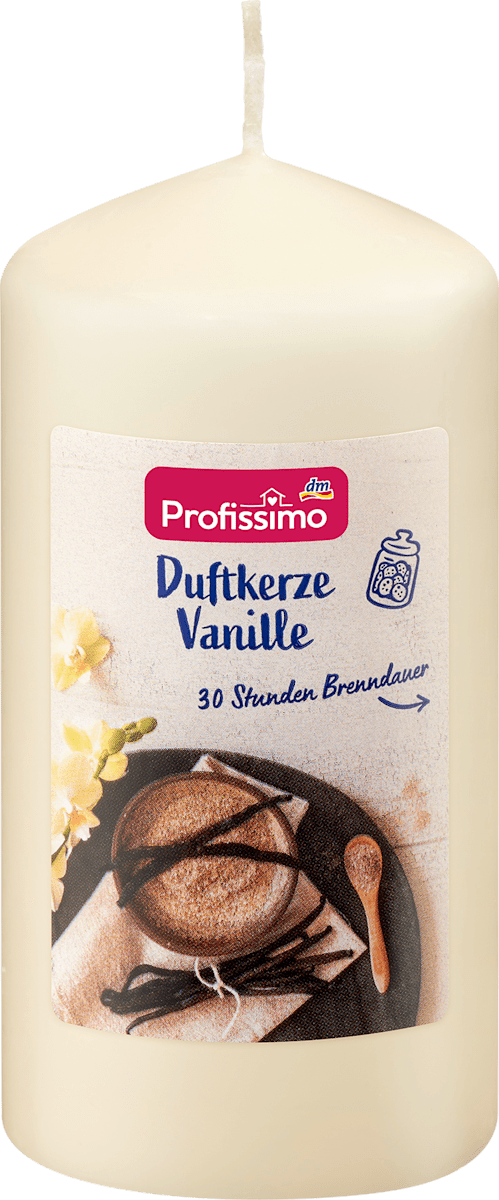 Profissimo Duftkerze Vanille, 1 St dauerhaft günstig online kaufen | dm.de