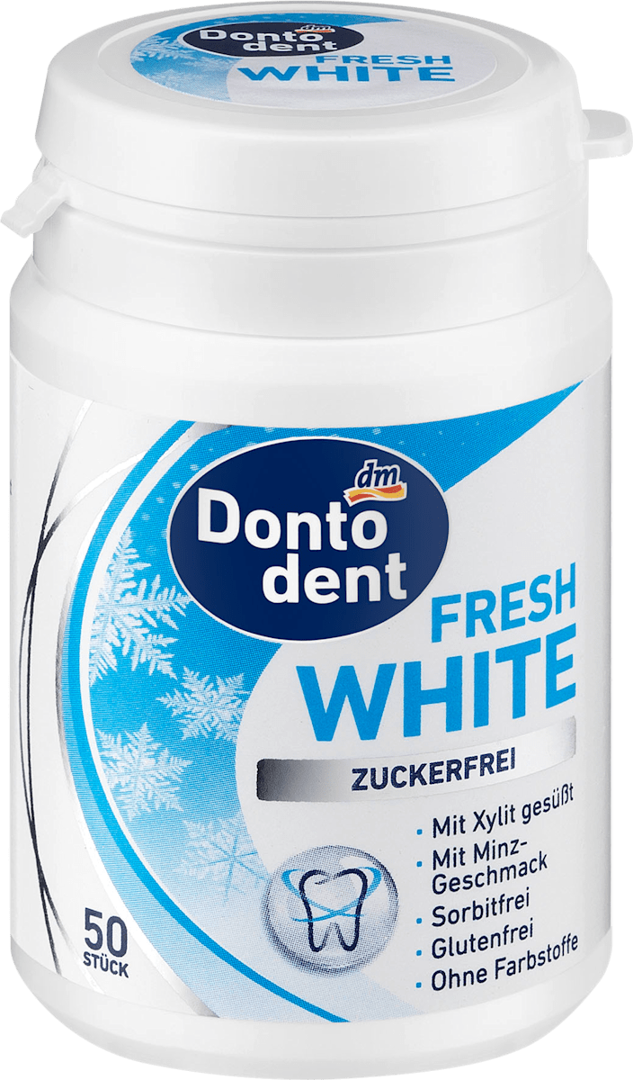 Dontodent Žvake Fresh White, 50 kom | dm.rs
