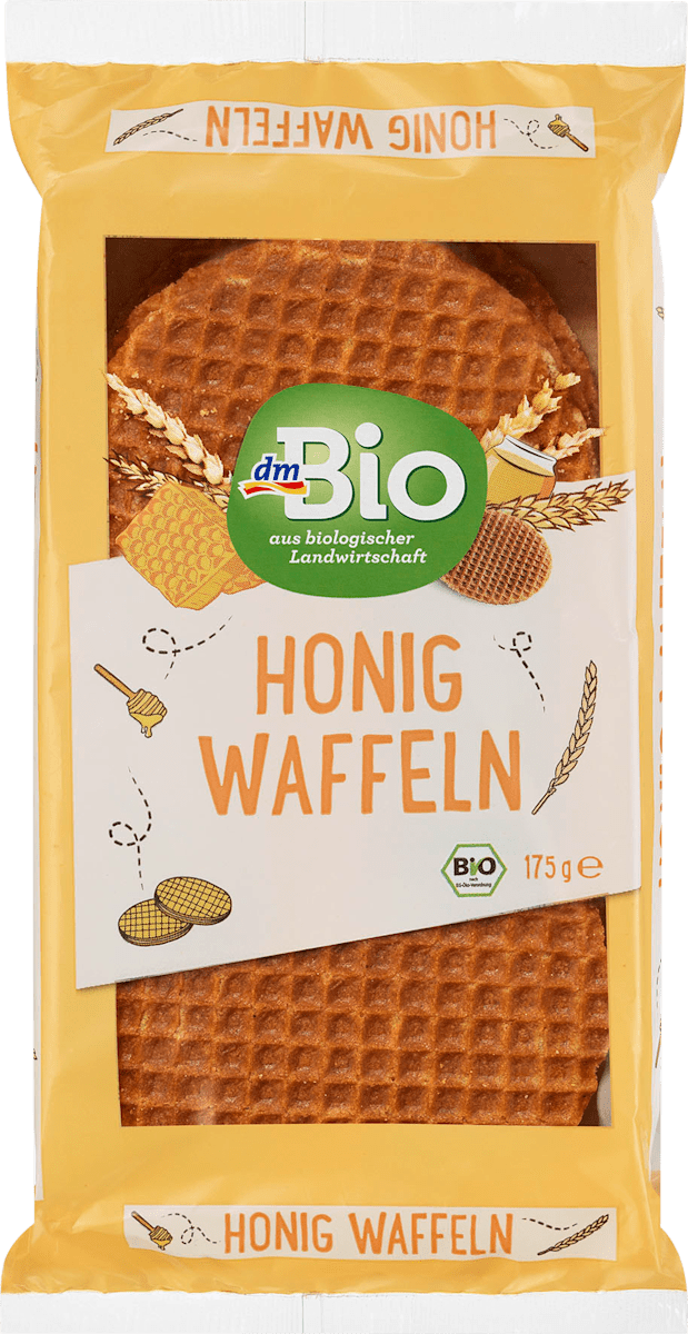 dmBio Honigwaffeln, 175 g dauerhaft günstig online kaufen | dm.de