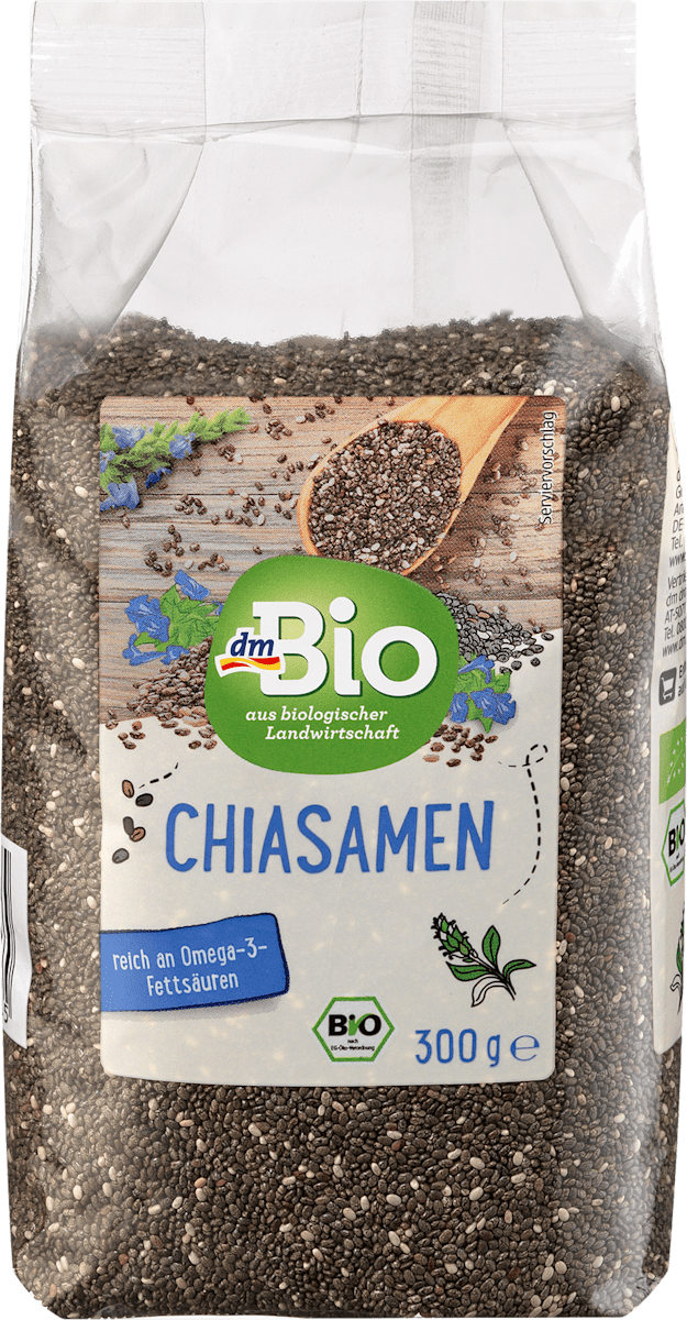 dmBio Био семена от чиа, 300 g | dm България
