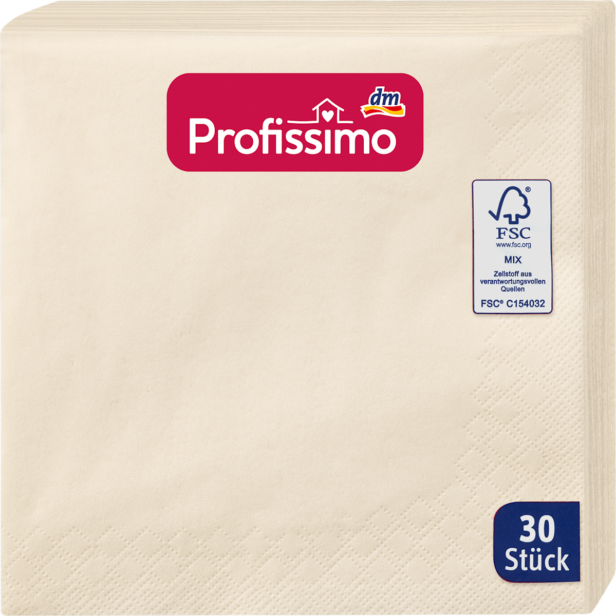 Profissimo Papirne salvete - 3 slojne, 30 kom. | dm-drogeriemarkt.ba