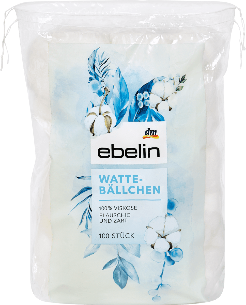 ebelin Bile de vată, 100 buc | dm.ro