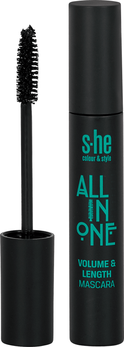 s-he colour&style Mascara All in One Volume & Length 171/001, 12 ml | dm.at