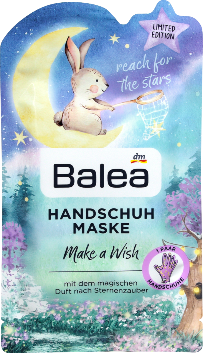 Balea Handschuhmaske Make a Wish (1 Paar), 2 St | dm.at