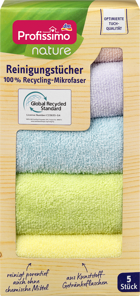 Profissimo Krpe za čiščenje Nature, 5 kos | dm.si