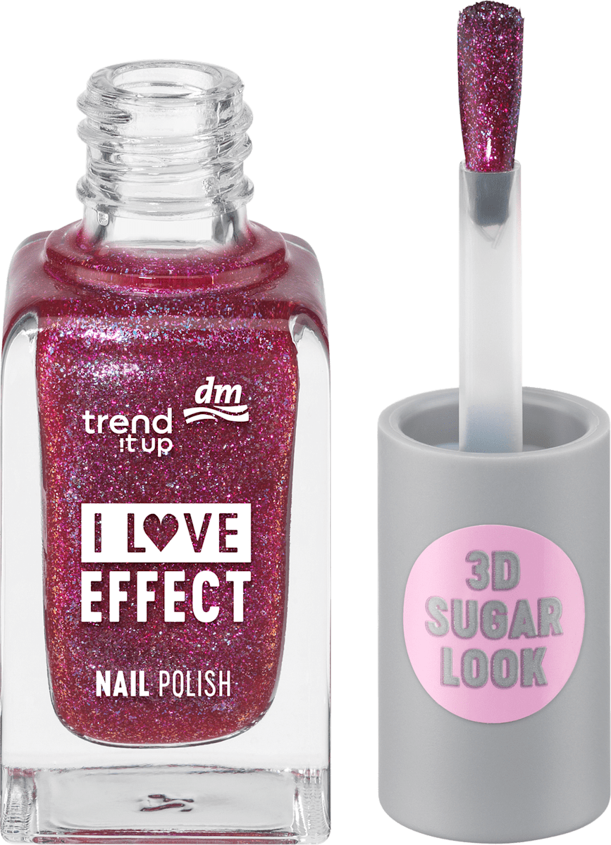 trend !t up Nagellack Effect 070 Berry Glitter, 8 ml dauerhaft günstig ...