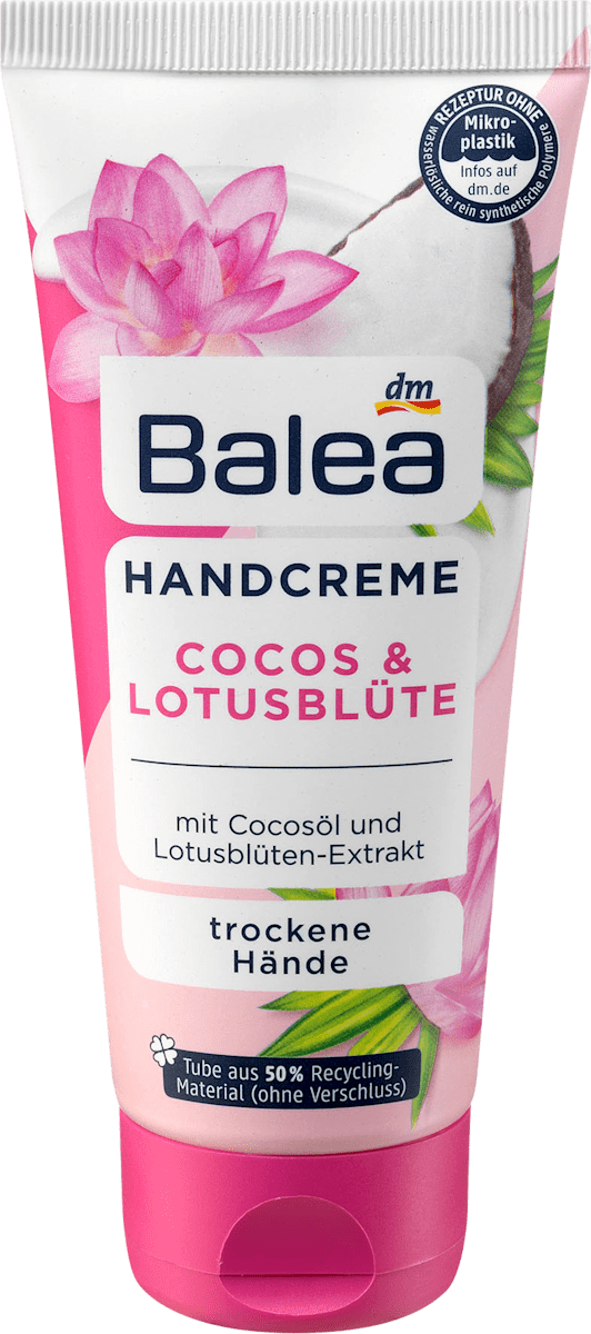 Balea Aroma Handcreme Cocos & Lotusblüte, 100 ml | dm.at