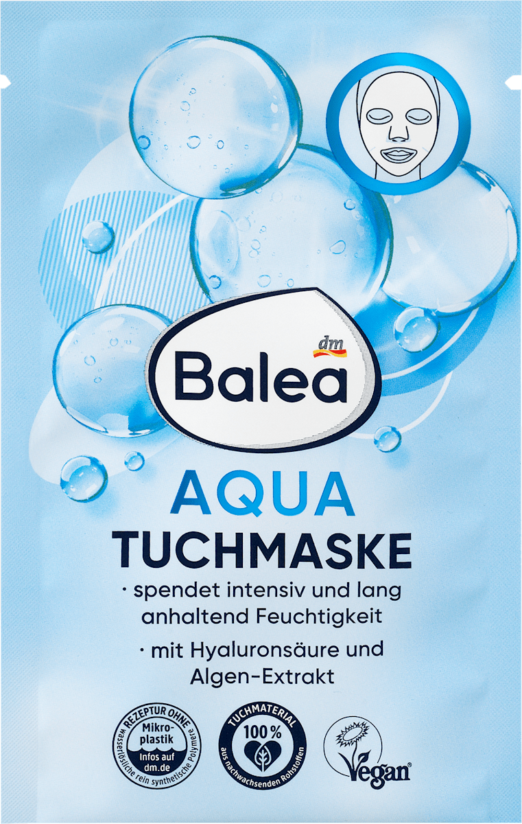 Balea Tuchmaske Aqua, 1 St dauerhaft günstig online kaufen | dm.de