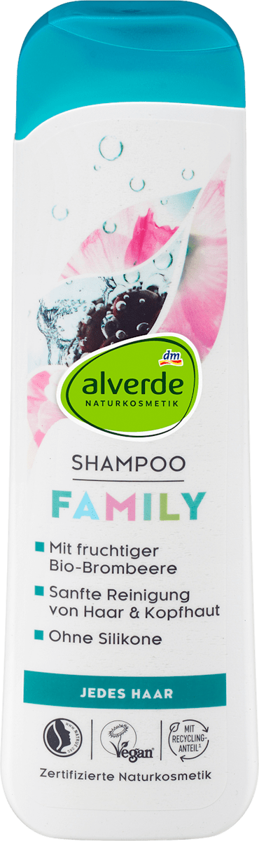 alverde NATURKOSMETIK Shampoo Family, 300 ml | dm.at