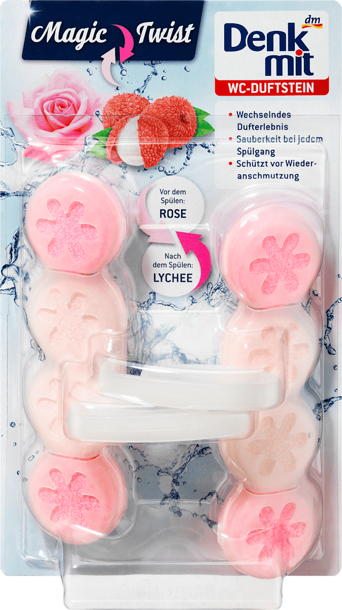 Denkmit WC Duftstein Magic Twist, 96 g dauerhaft günstig online kaufen ...