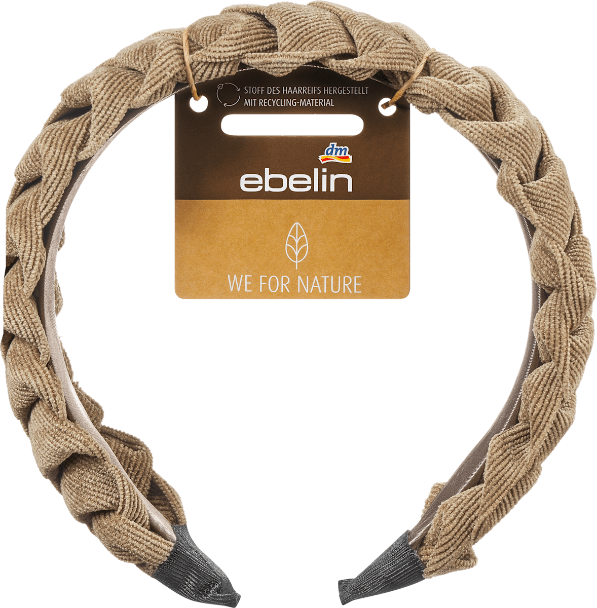 ebelin Haarreif geflochten recycelt khaki, 1 St dauerhaft günstig online kaufen | dm.de