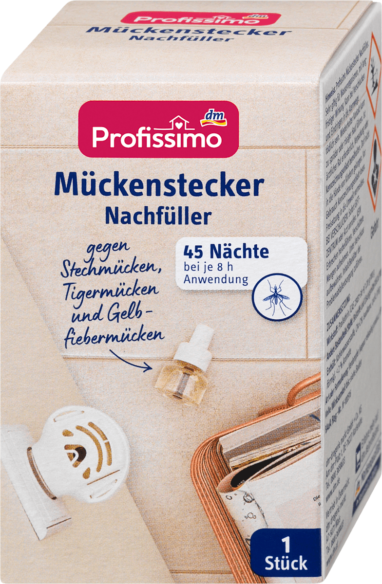 Profissimo Mückenstecker 45 Nächte Nachfüllpack, 35 ml | dm.at