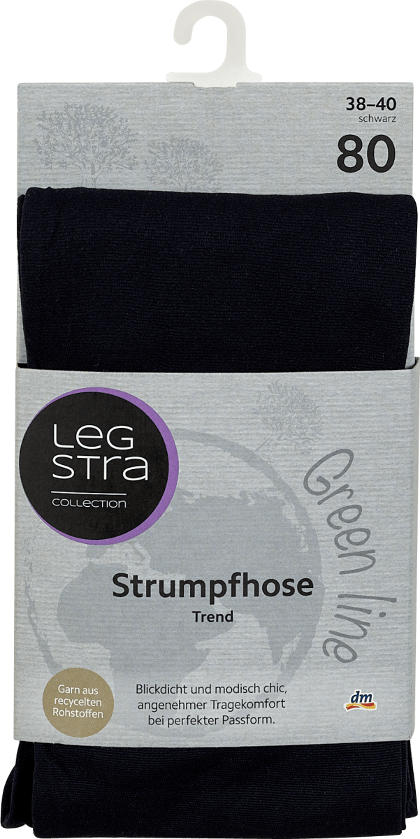 Legstra Strumpfhose Trend 80 DEN schwarz, Gr. 38-40, 1 St | dm.at