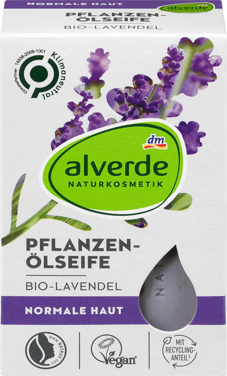 alverde NATURKOSMETIK Biljni sapun od lavande, 100 g | dm-drogeriemarkt.ba