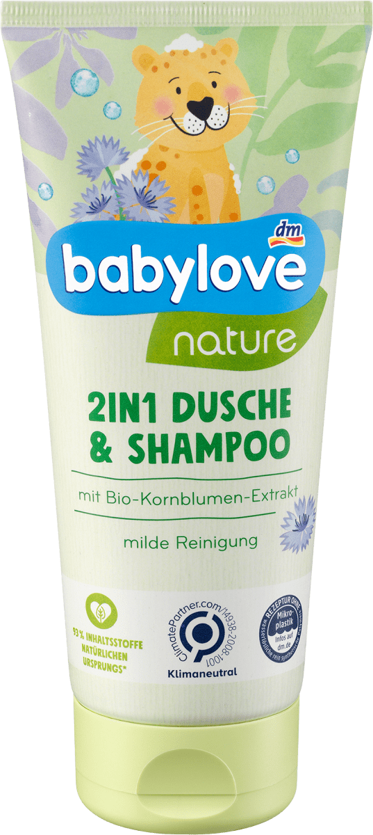 babylove nature nature 2in1 Dusche & Shampoo, 200 ml | dm.at