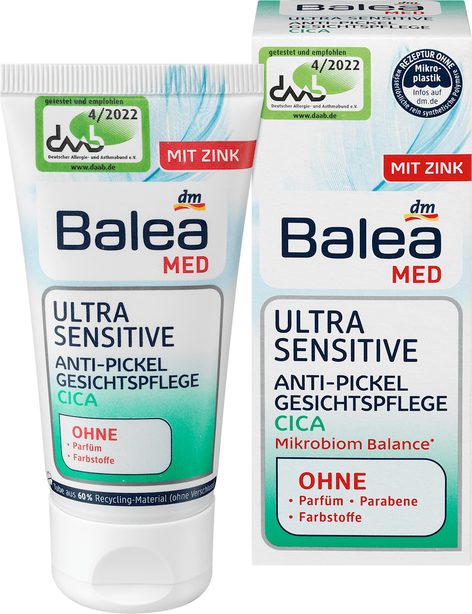 Balea med Anti Pickel Creme Ultra Sensitive, 50 ml dauerhaft günstig ...
