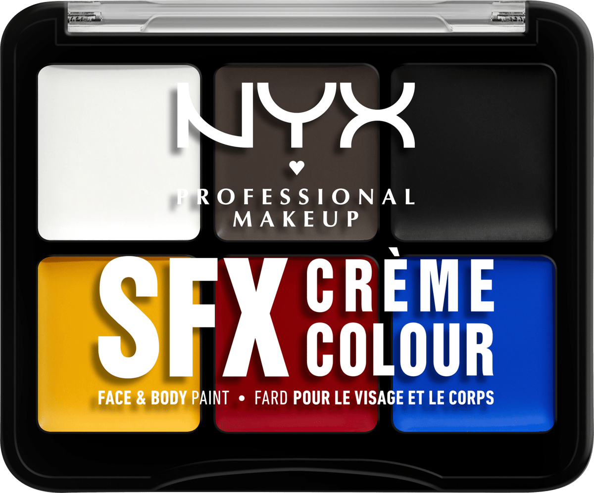 NYX PROFESSIONAL MAKEUP Farbpalette SFX Face & Body Paint Palette ...