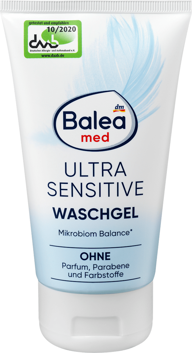 Balea med Gel de curățare ultra senzitiv, 150 ml | dm.ro