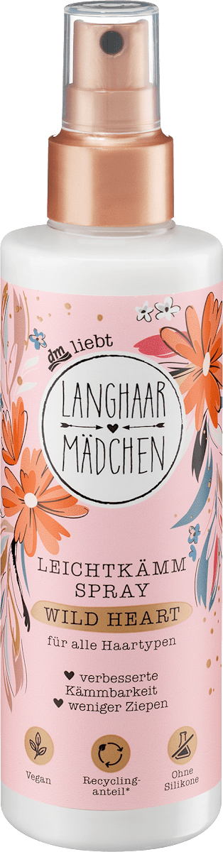 Langhaarmädchen Leichtkämmspray Wild Heart, 200 ml | dm.at